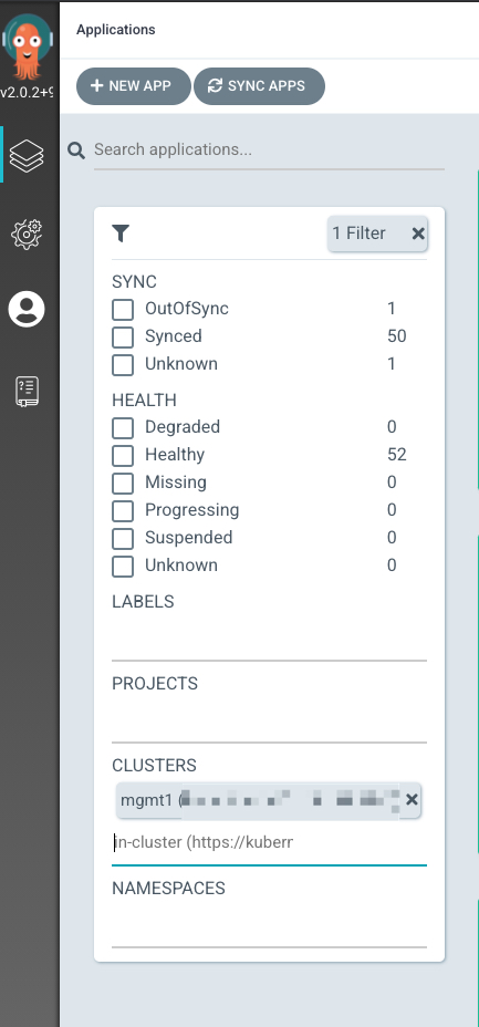 UI: Clusters autocomplete options dropdown do not show after choose one ...