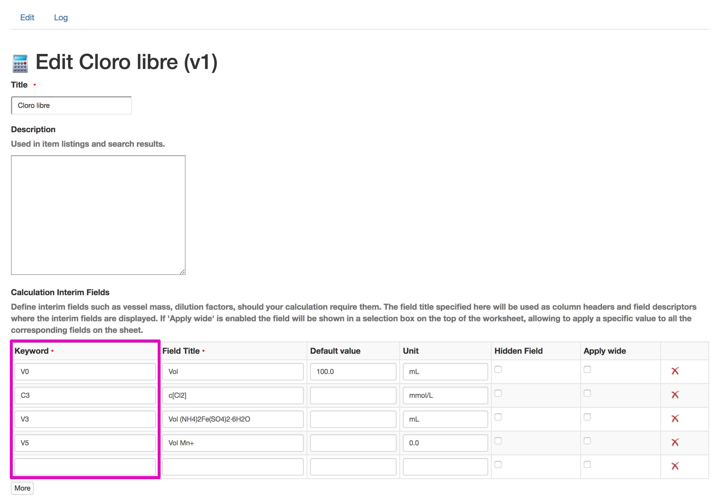 Calculation does not keep the order of Interim fields, rather sorted alphabetically by keyword ...
