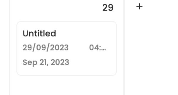 Bug Calendar Event Card With Include Time Looks Squished · Issue 3497 · Appflowy Ioappflowy