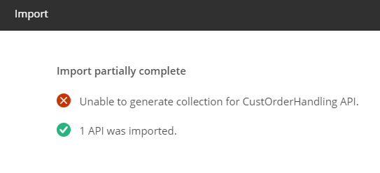 Unable To Generate Collection For Api From Openapi 3 Specification · Issue 9059 · Postmanlabs