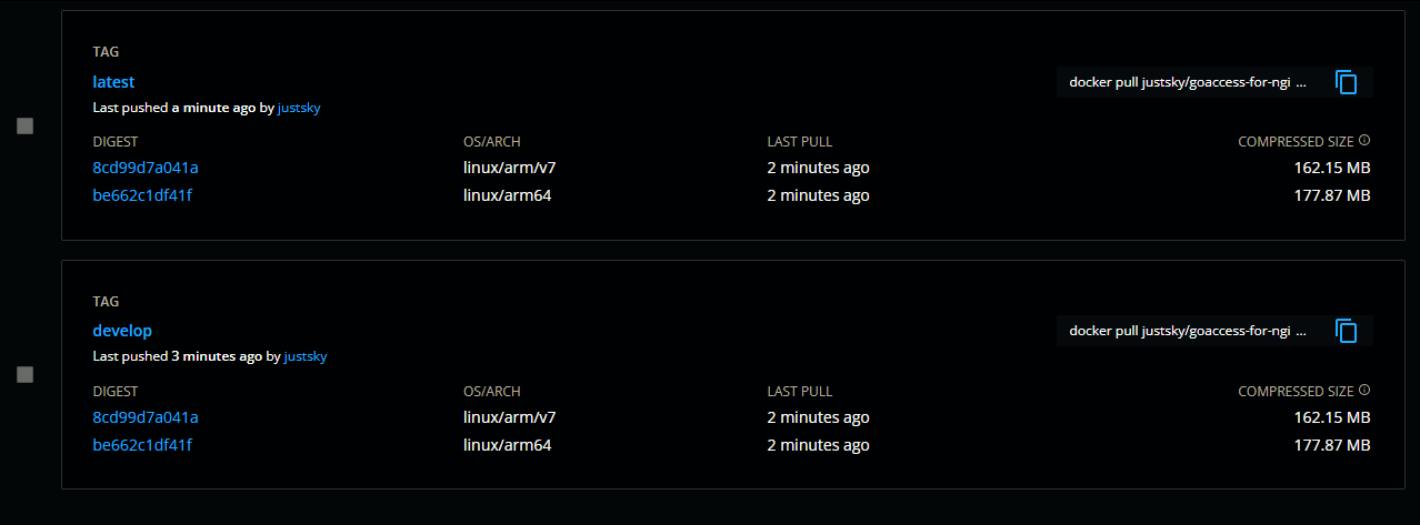 arm image · Issue #13 · xavier-hernandez/goaccess-for-nginxproxymanager · GitHub