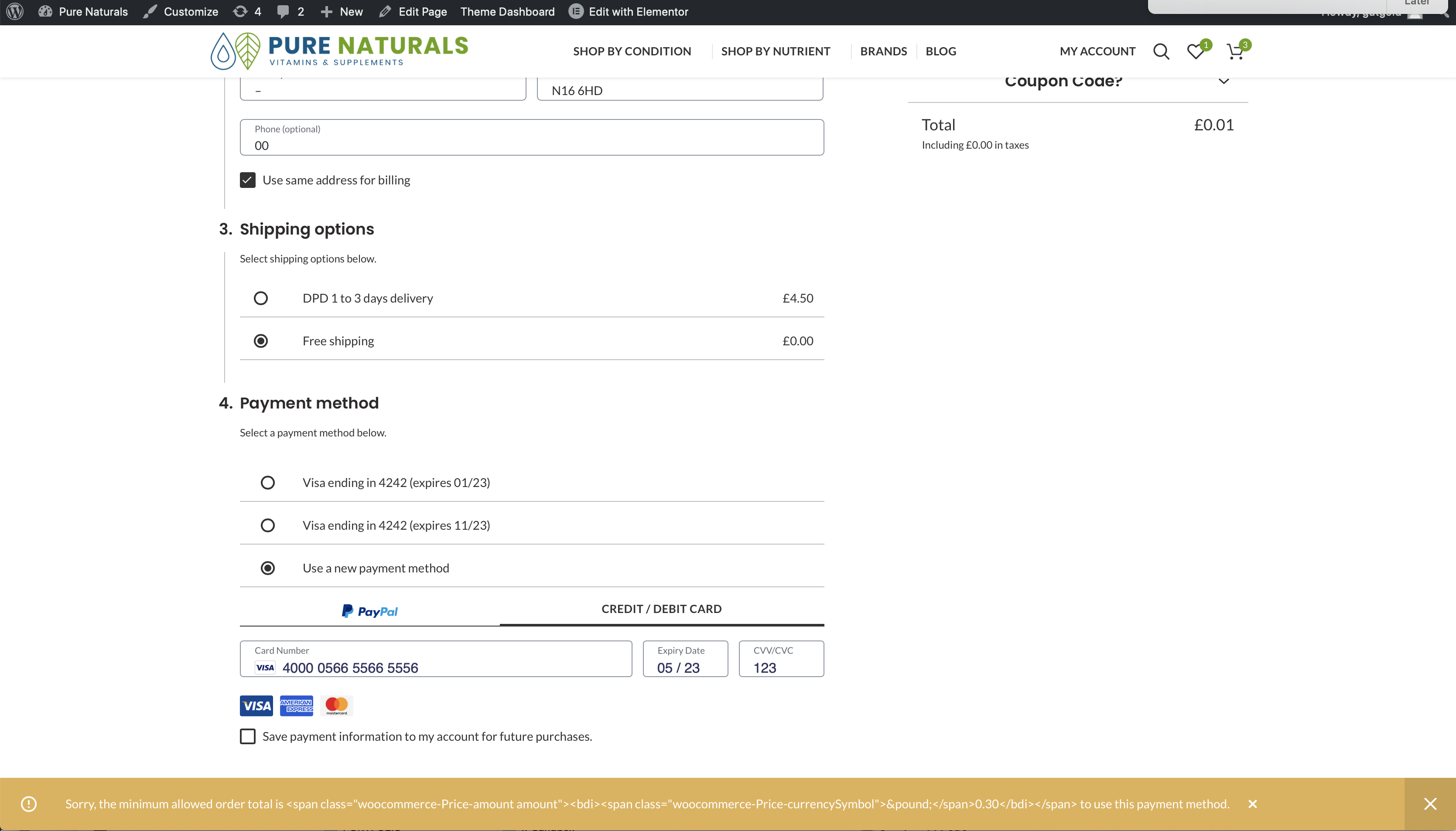 Fix Checkout Error Message Showing Encoded Code · Issue 3188 · Woocommercewoocommerce Blocks 