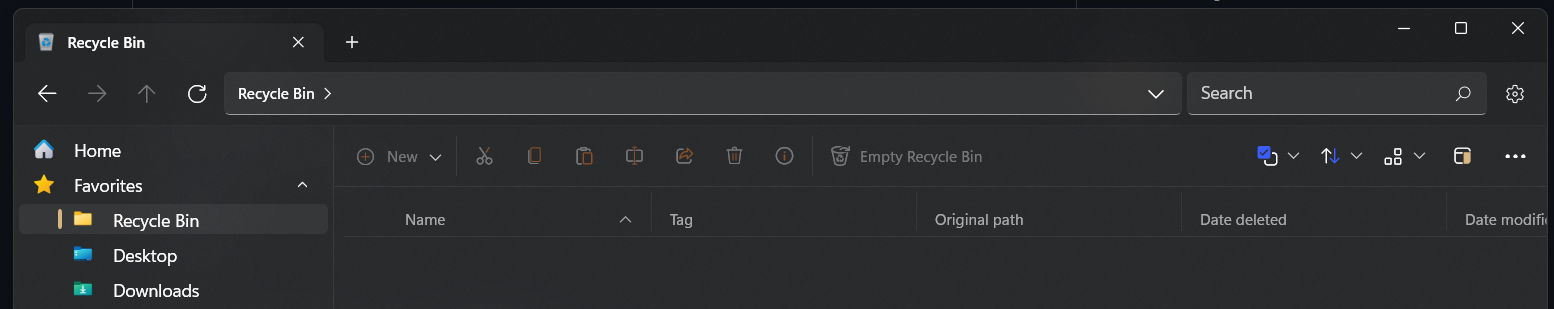 Recycle Bin Icon showing up as normal Folder icon · Issue #9815 · files-community/Files · GitHub