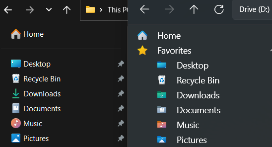 Font Size does not match default Windows File Explorer. Too large and ...