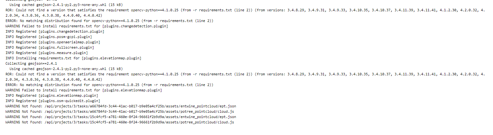 Error on rendering 3D Maps · Issue #910 · OpenDroneMap/WebODM · GitHub