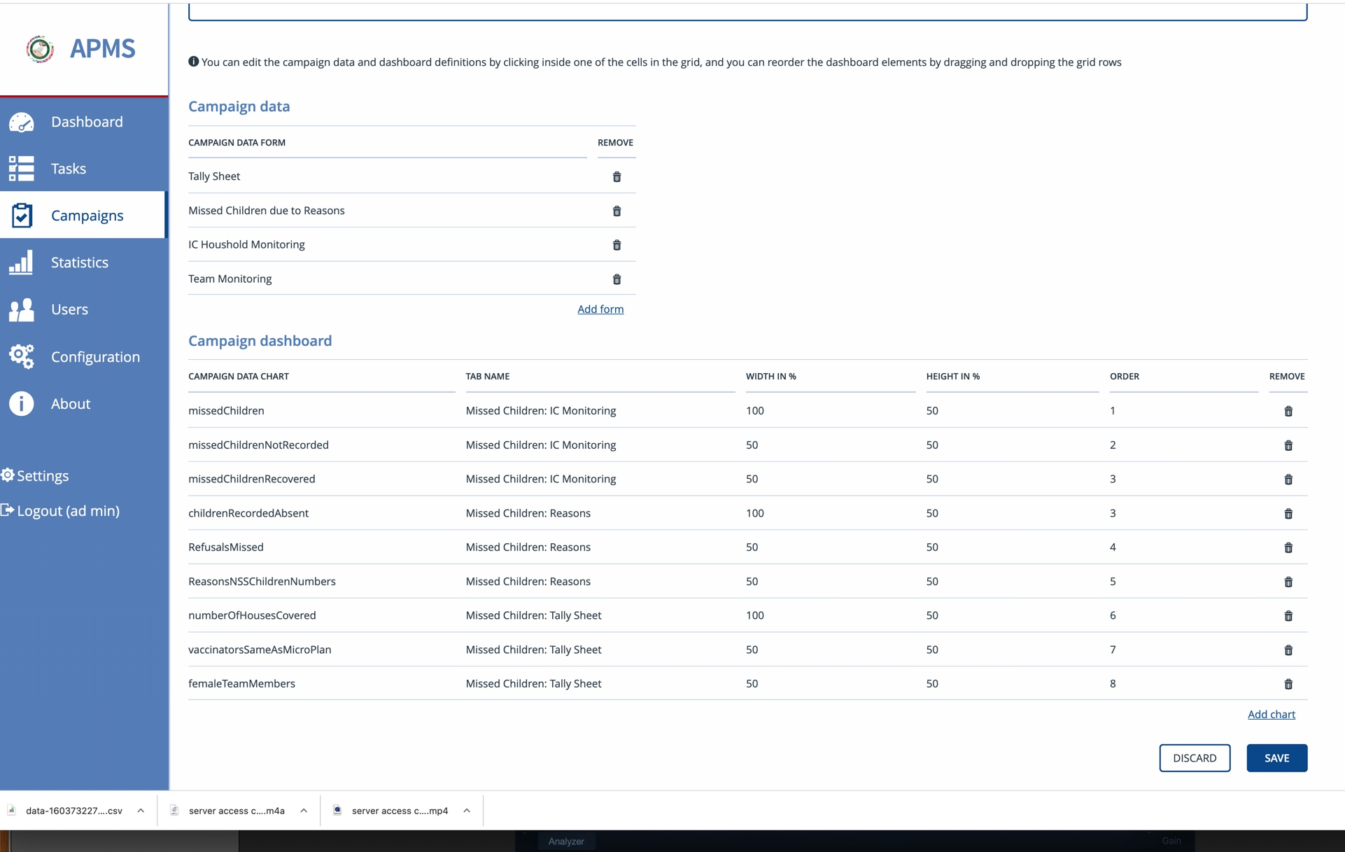 Add ability to duplicate campaign configurations from an existing campaign to a new one ('Clone ...