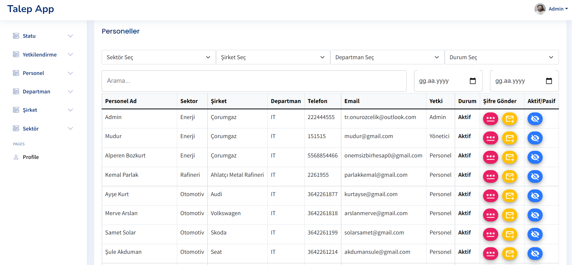 GitHub - ozclkonurcan/talepApp: Basit Talep Uygulaması