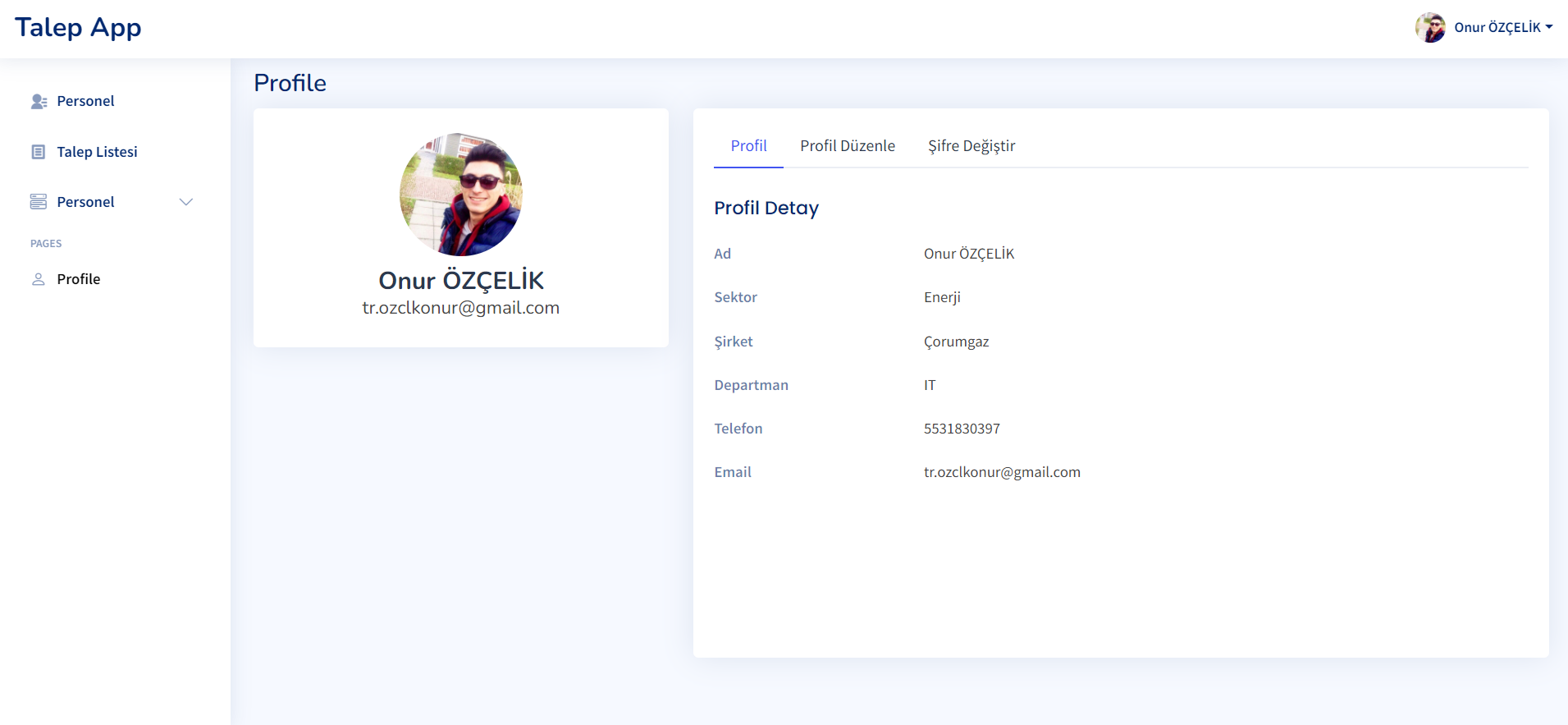 GitHub - ozclkonurcan/talepApp: Basit Talep Uygulaması