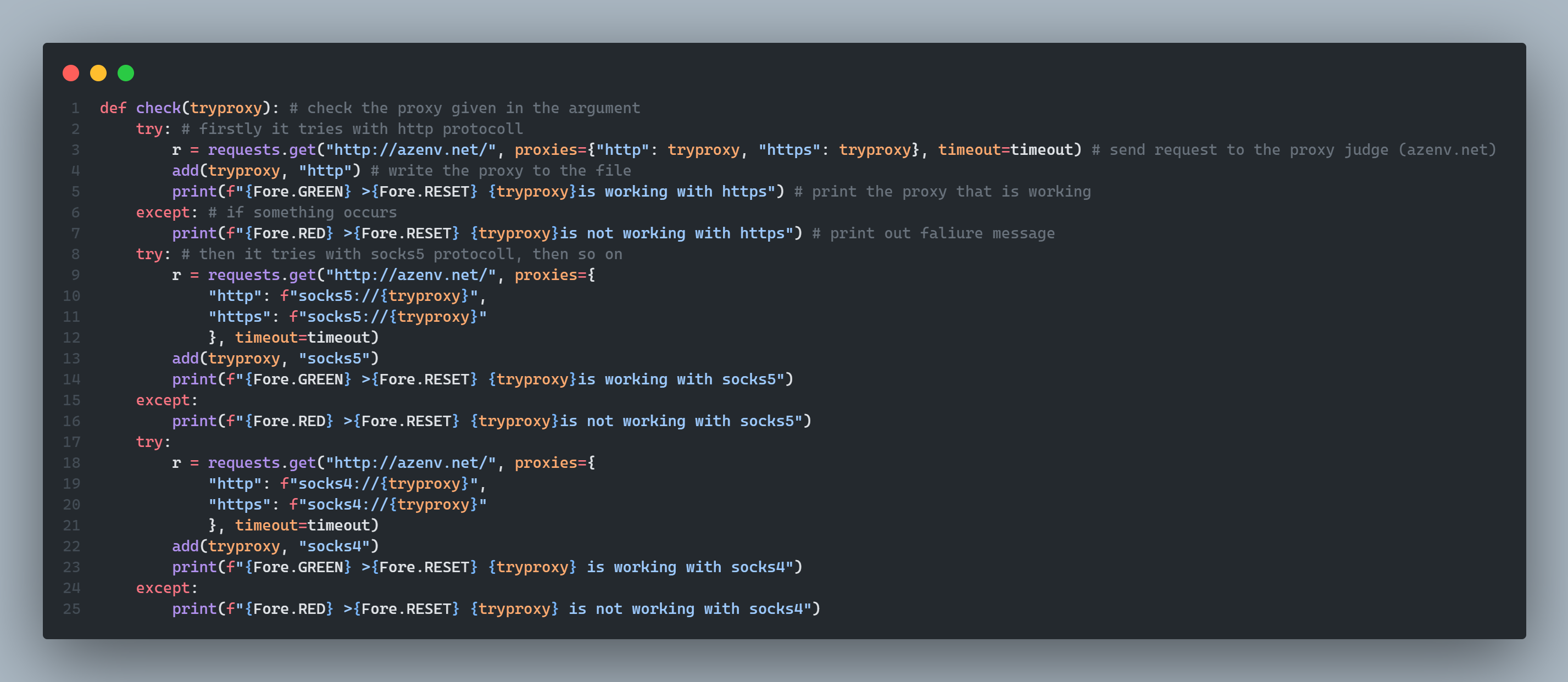 GitHub Dexth77 proxy checker with threading A Multi threaded Proxy 