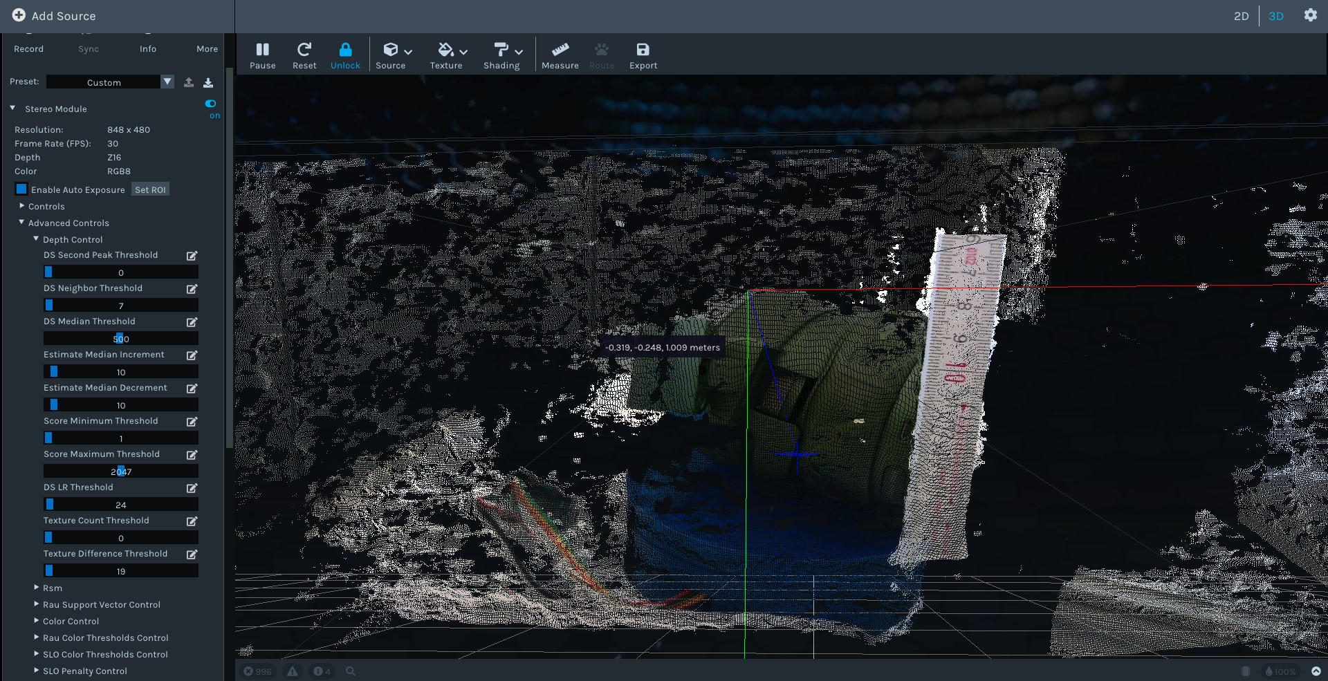 D405 camera software for 3dscan and python examples not working · Issue ...
