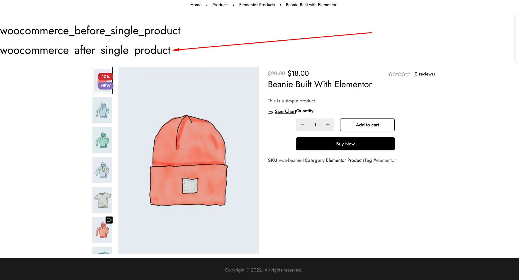 🐞 Bug Report: Theme Builder - Single Product Template - Breaks default WooCommerce template hook ...