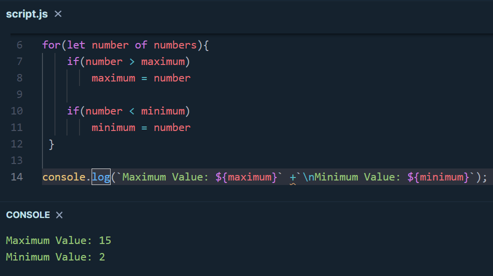AlgoDaily Find Minimum And Maximum Value In An Array Using JavaScript 