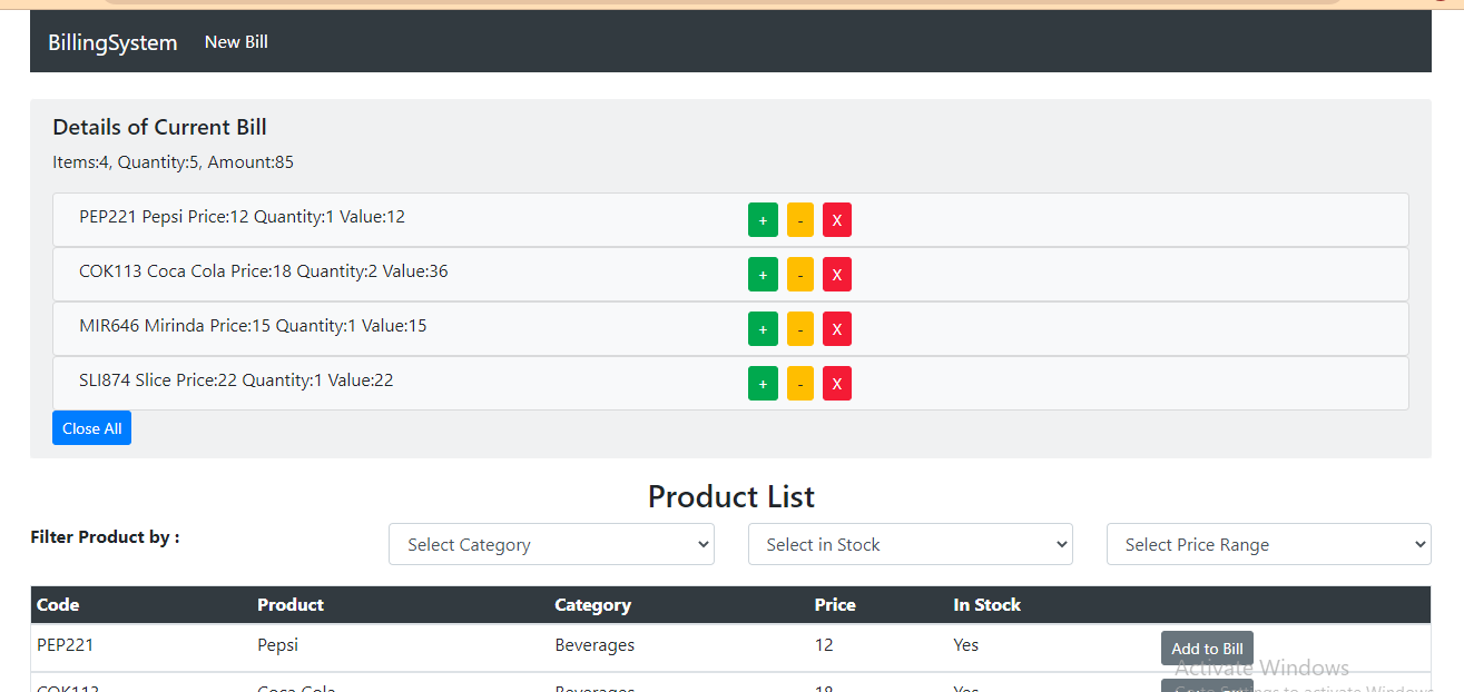 GitHub - ankitkumar734ac/BillingSystem