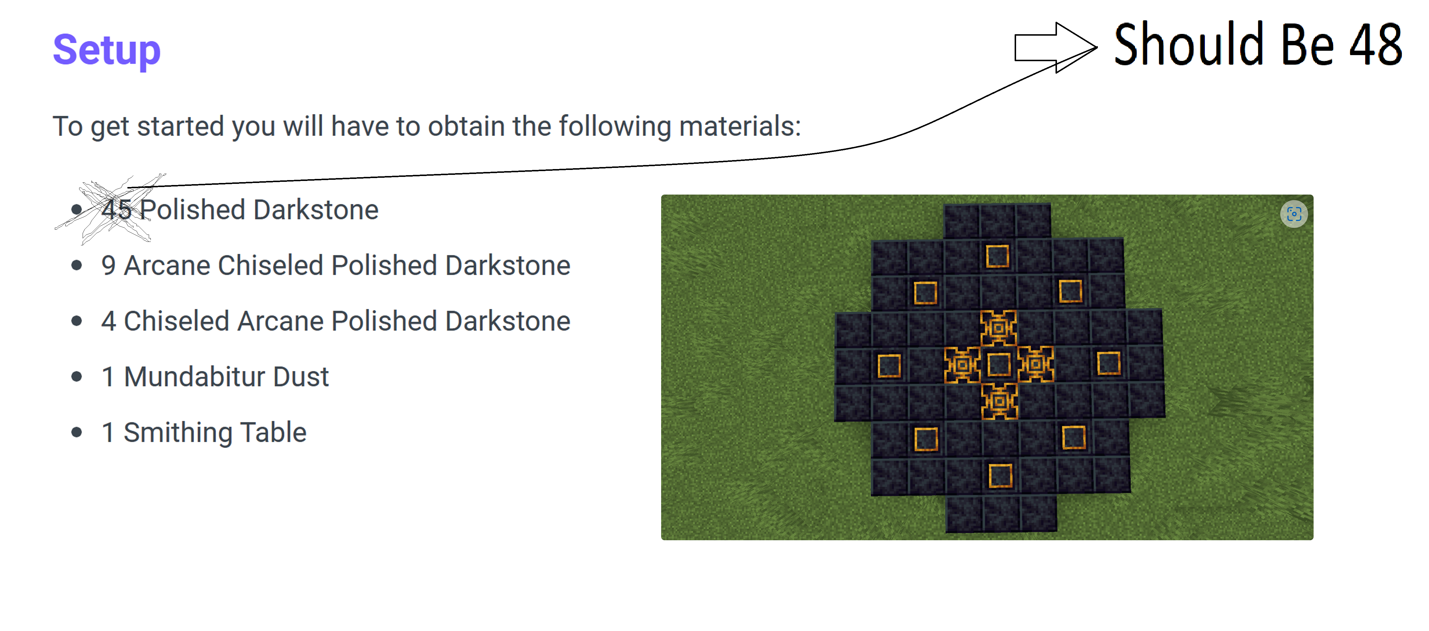 Wiki: Hephaestus Forge Incorrect Block Quantity · Issue #352 · stal111/Forbidden-Arcanus · GitHub