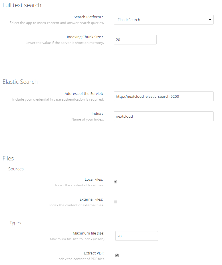 [Elasticsearch\Common\Exceptions\NoNodesAvailableException] · Issue #256 · nextcloud ...