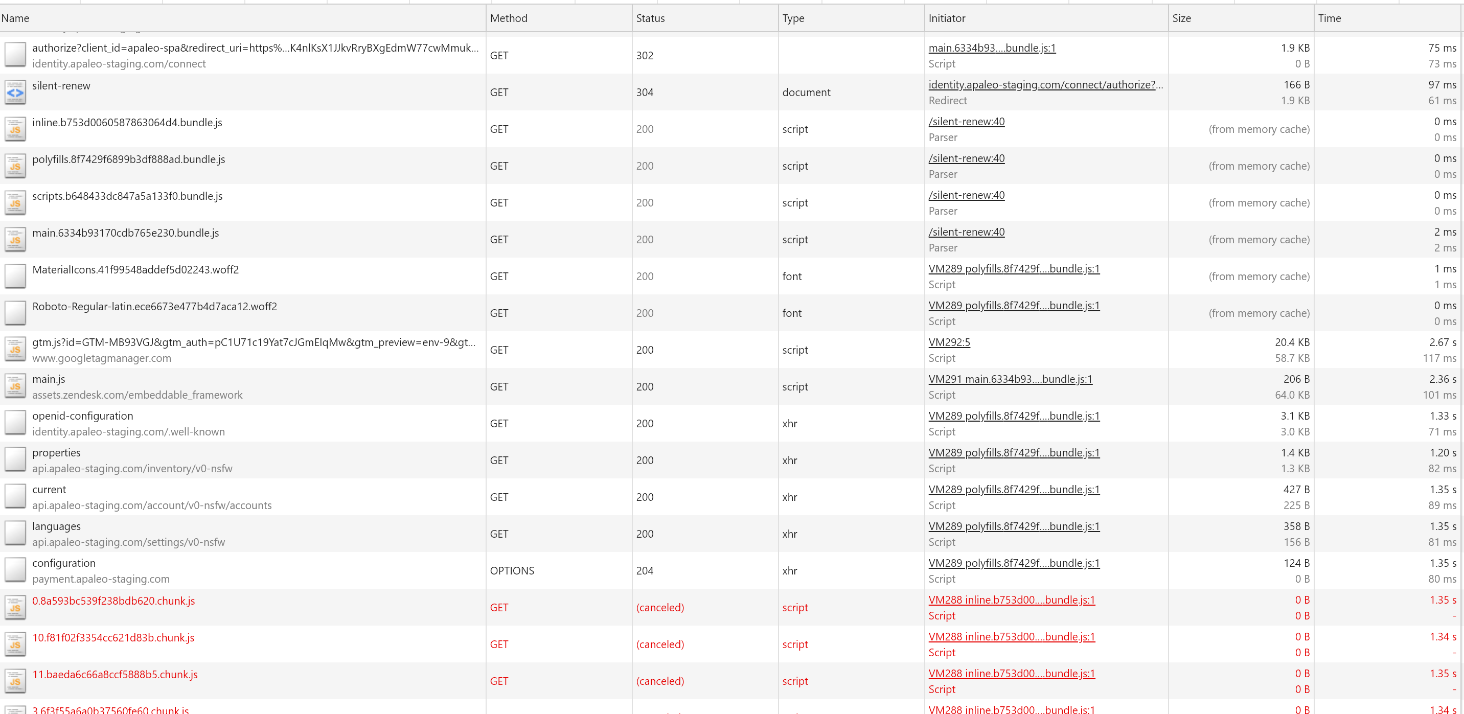 Icons break, when the token is refreshed in a hidden iframe · Issue #11680 · angular/components ...