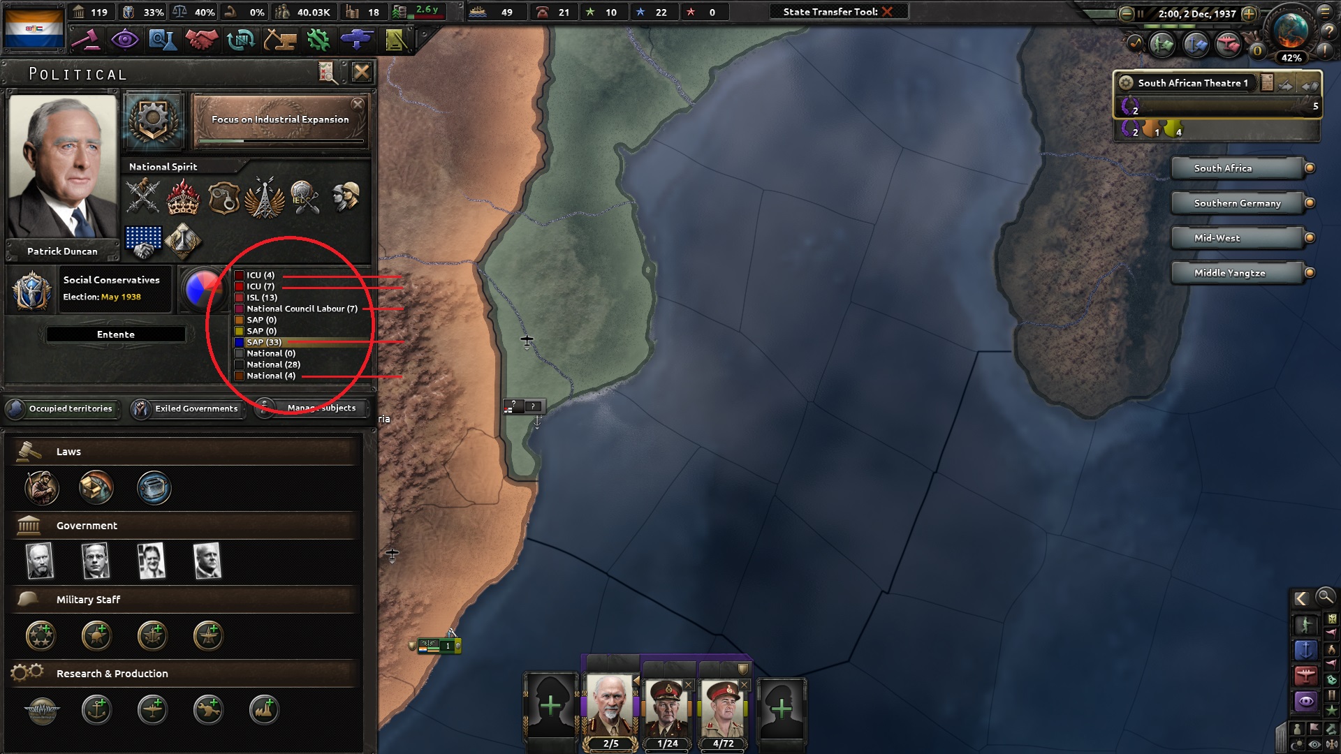 SAF - National Party Congress increases Syndicalist party popularity ...