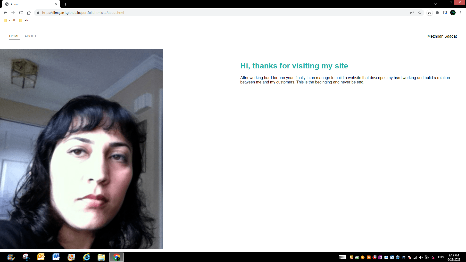 GitHub - MSaadat1/portfoliohtmlsite