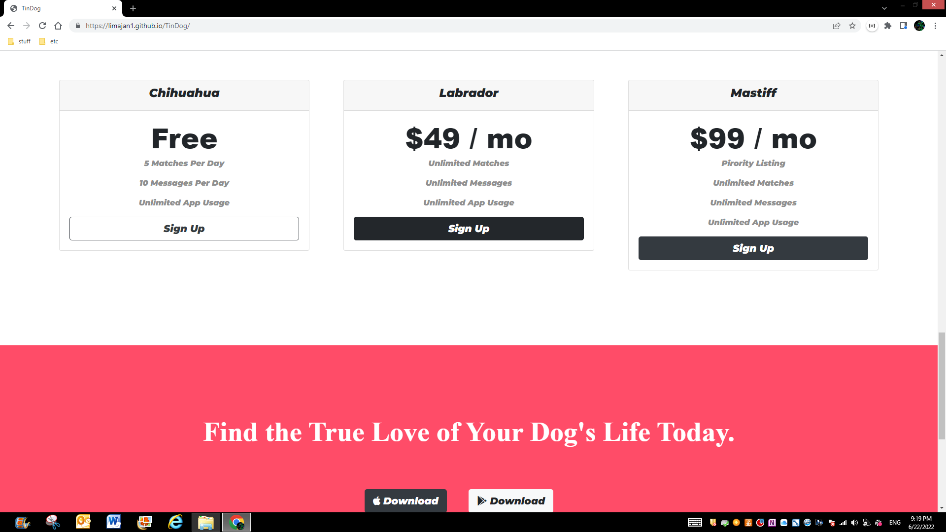 GitHub - MSaadat1/TinDog