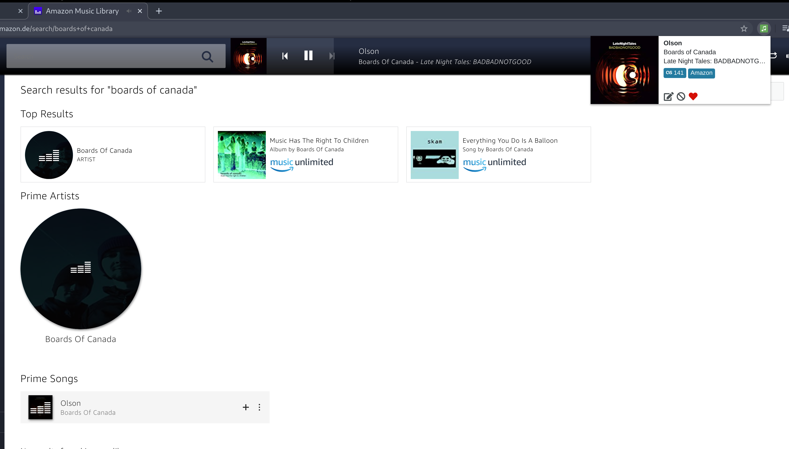Amazon Music - no longer working · Issue #2318 · web-scrobbler/web-scrobbler · GitHub
