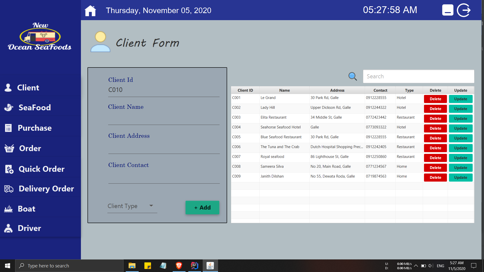 GitHub - IshankaDK/SeaFood-Delivery-Management-System: See Food ...