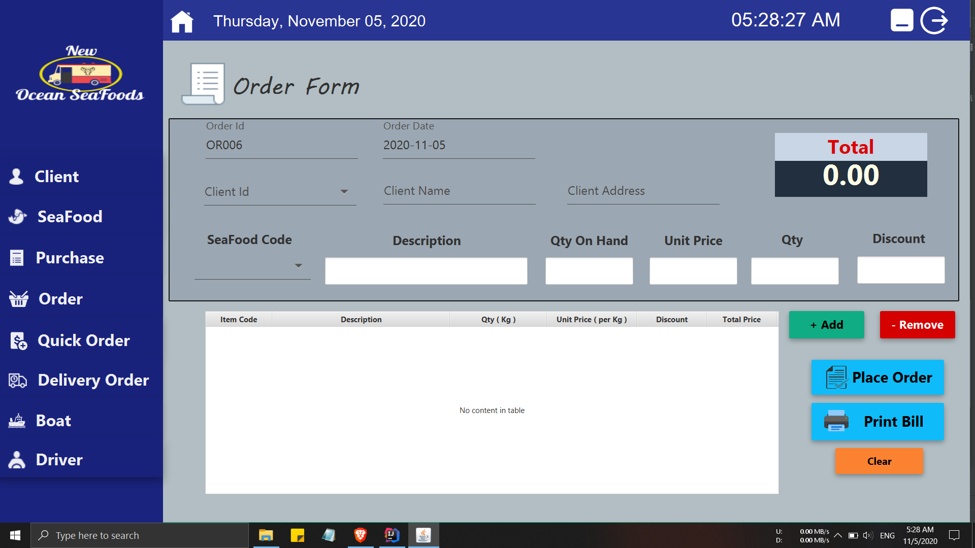 GitHub - IshankaDK/SeaFood-Delivery-Management-System: See Food ...