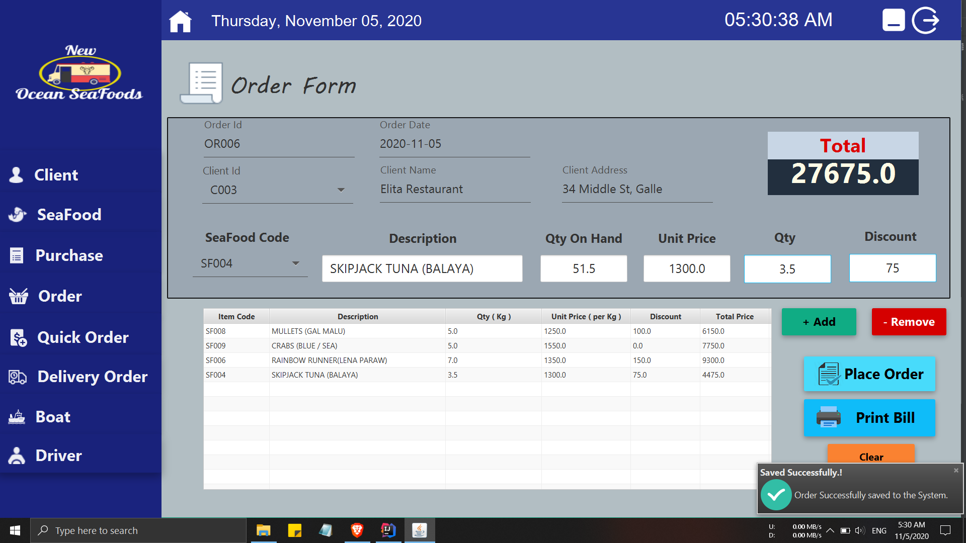 GitHub - IshankaDK/SeaFood-Delivery-Management-System: See Food ...