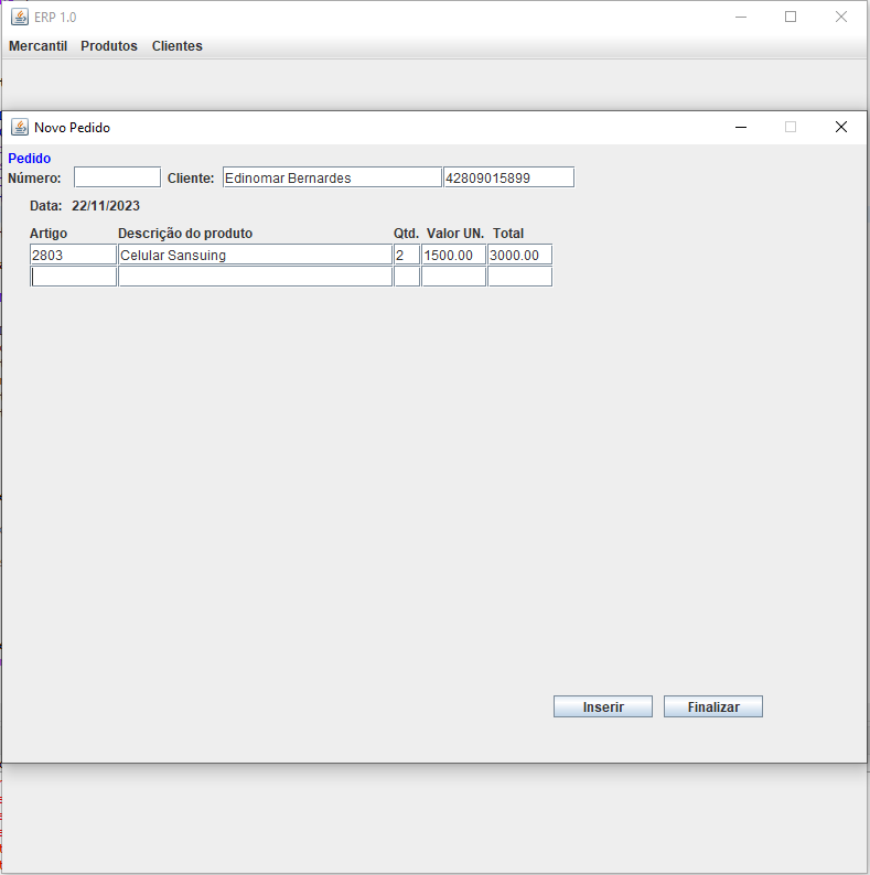 GitHub - edinomar/Projeto-ERP-Java: Projeto erp java desktop
