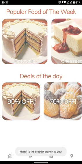 GitHub - tuananh140620/The-Pastry-Bar-: App android order bakery online