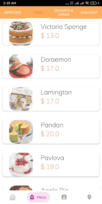 GitHub - tuananh140620/The-Pastry-Bar-: App android order bakery online