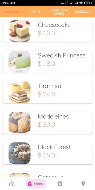 GitHub - tuananh140620/The-Pastry-Bar-: App android order bakery online