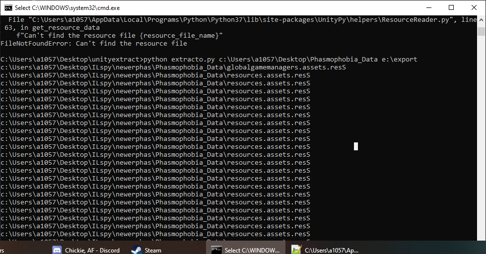 Extracting fails when .resource is not in current directory · Issue #19 · K0lb3/UnityPy · GitHub