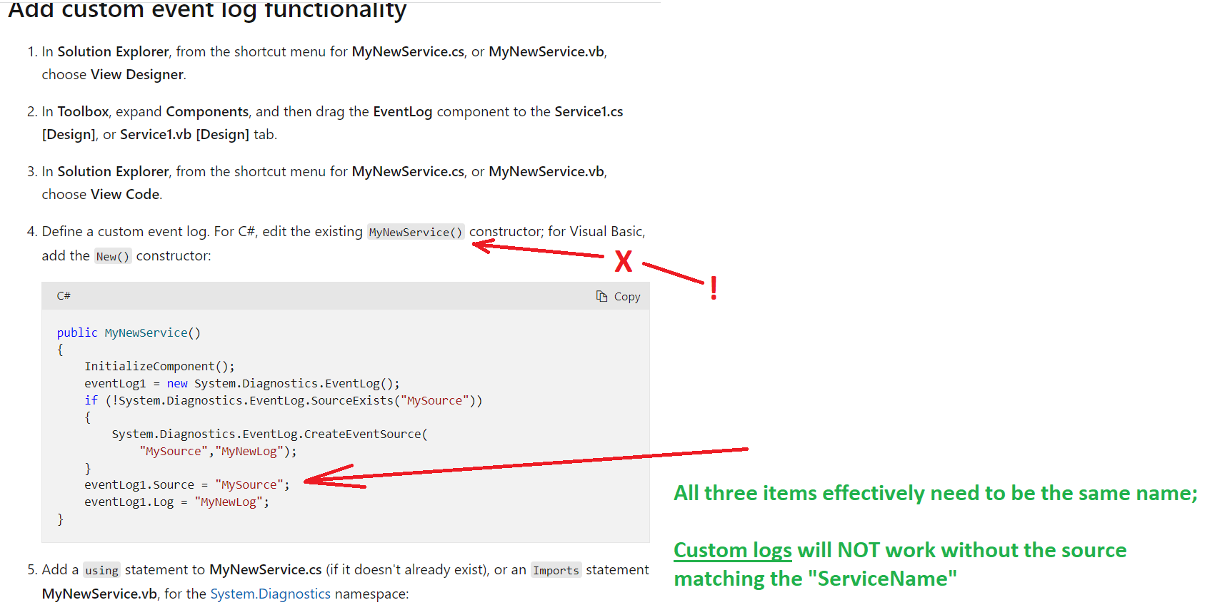 Service Names MUST Match · Issue #27558 · dotnet/docs · GitHub