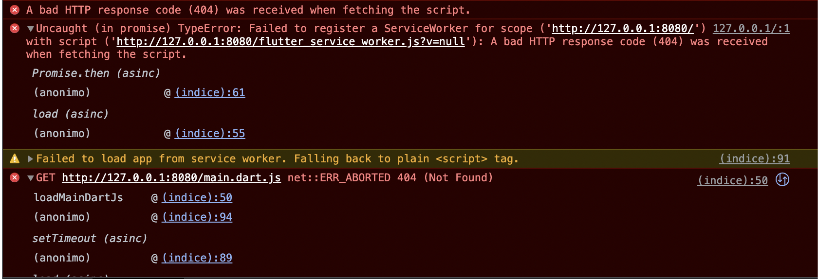white page / webddev serve not working · Issue #1544 · dart-lang/webdev · GitHub