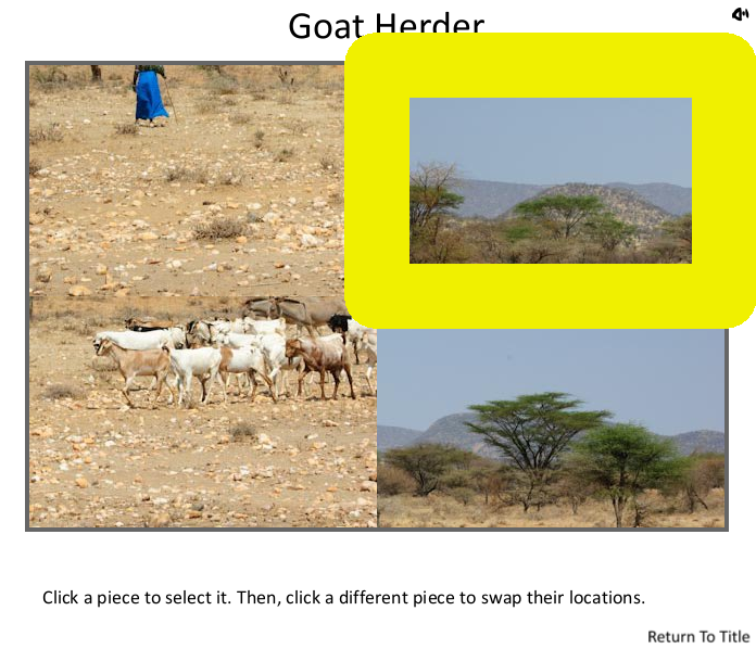 Not To Scale - Rightmost pictures are highlighted with huge yellow ...