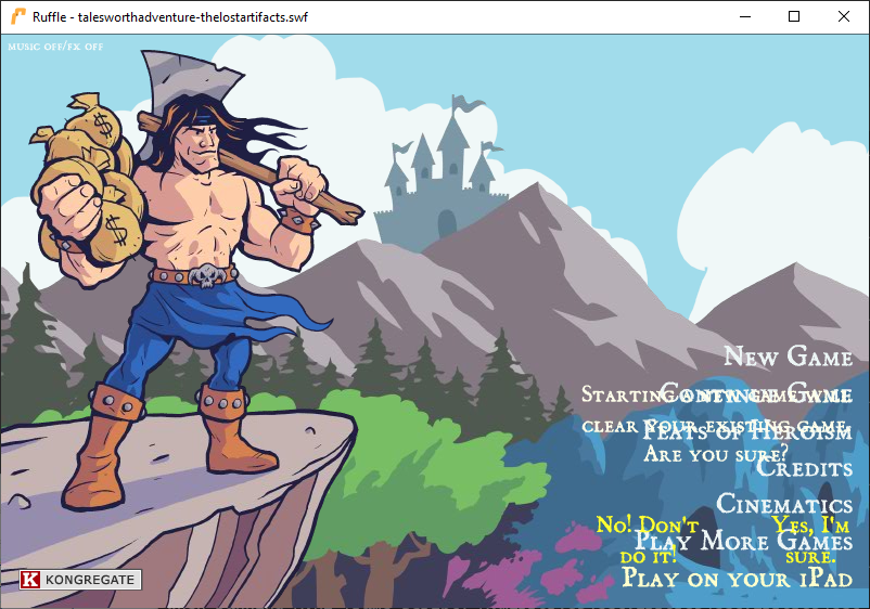 Talesworth Adventure Episode 2 Glitched Menu · Issue 9687 · Ruffle Rsruffle · Github