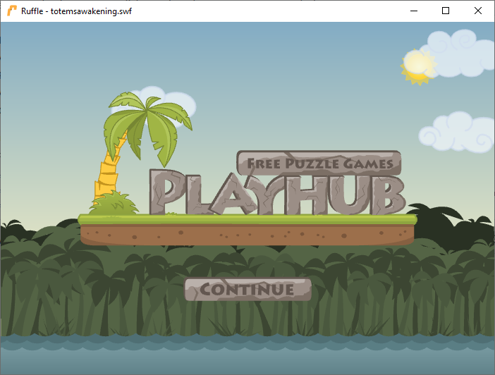 Totems Awakening Cannot Click Continue Button On Sponsor Splash Screen