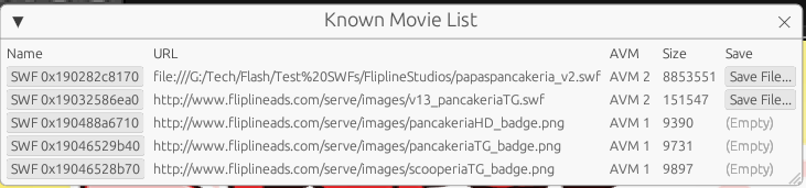 Desktop Debug Tools: Known Movies list includes loaded images · Issue ...