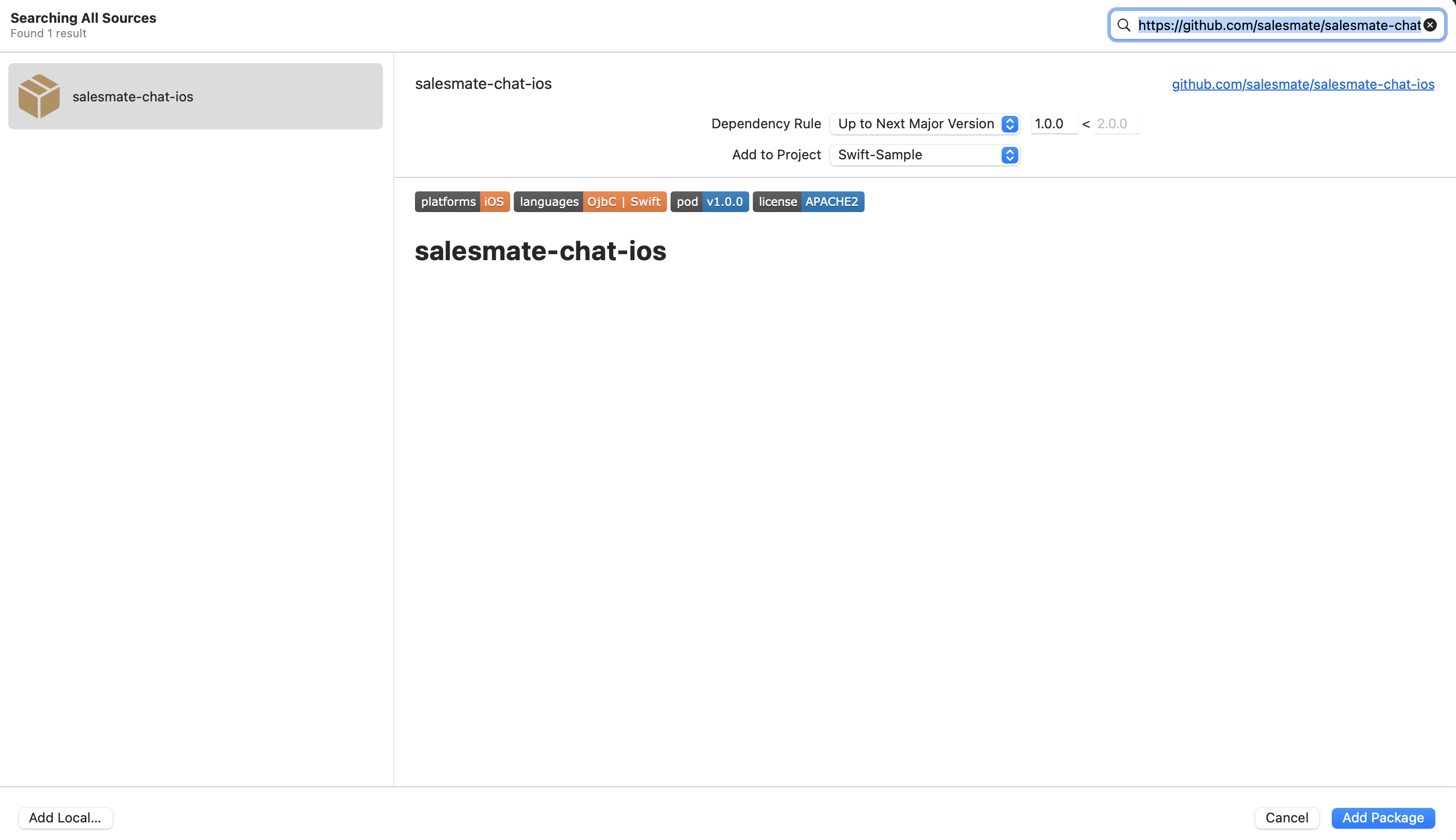 GitHub - salesmate/salesmate-chat-ios