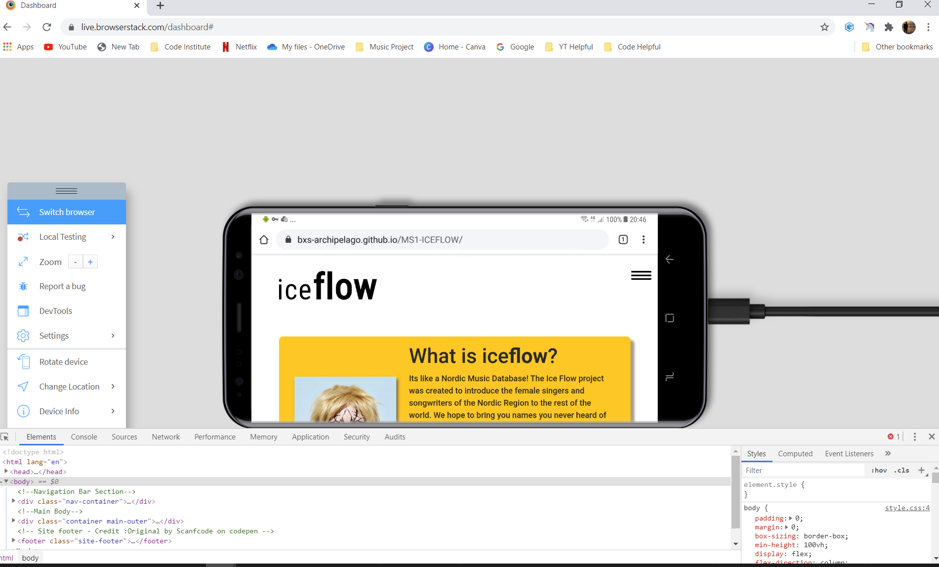 GitHub - BXS-Archipelago/MS1-ICEFLOW: A Music Database of Nordic Artists