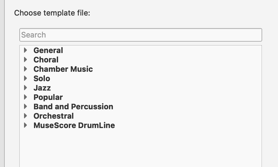 [MU4 Issue] Template list starts with the wrong order · Issue #7641 · musescore/MuseScore · GitHub