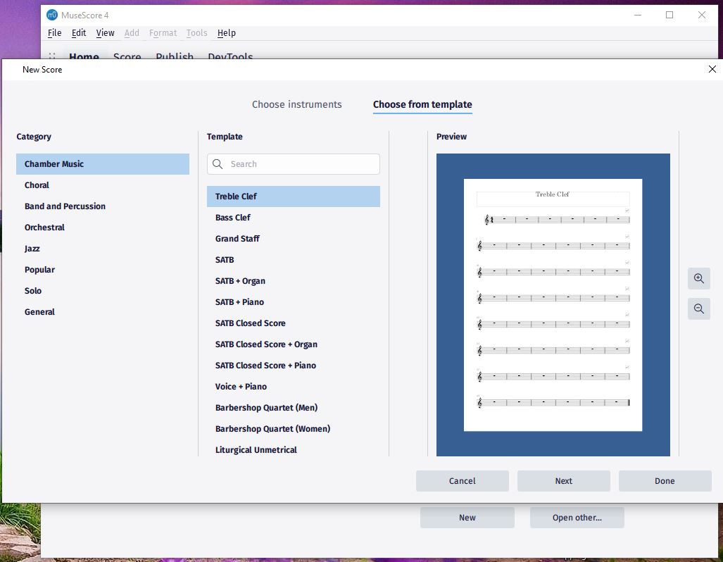 [MU4 Issue] Template list starts with the wrong order · Issue #7641 · musescore/MuseScore · GitHub