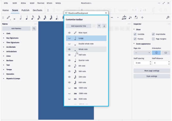 [MU4 Task] [Accessibility] Note-input bar settings dialog · Issue #8367 · musescore/MuseScore ...
