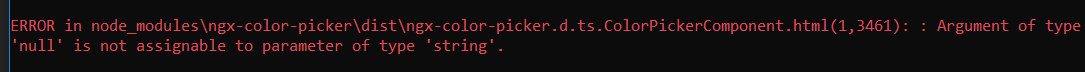 Failing build with 'fullTemplateTypeCheck' enabled · Issue #112 · zefoy/ngx-color-picker · GitHub