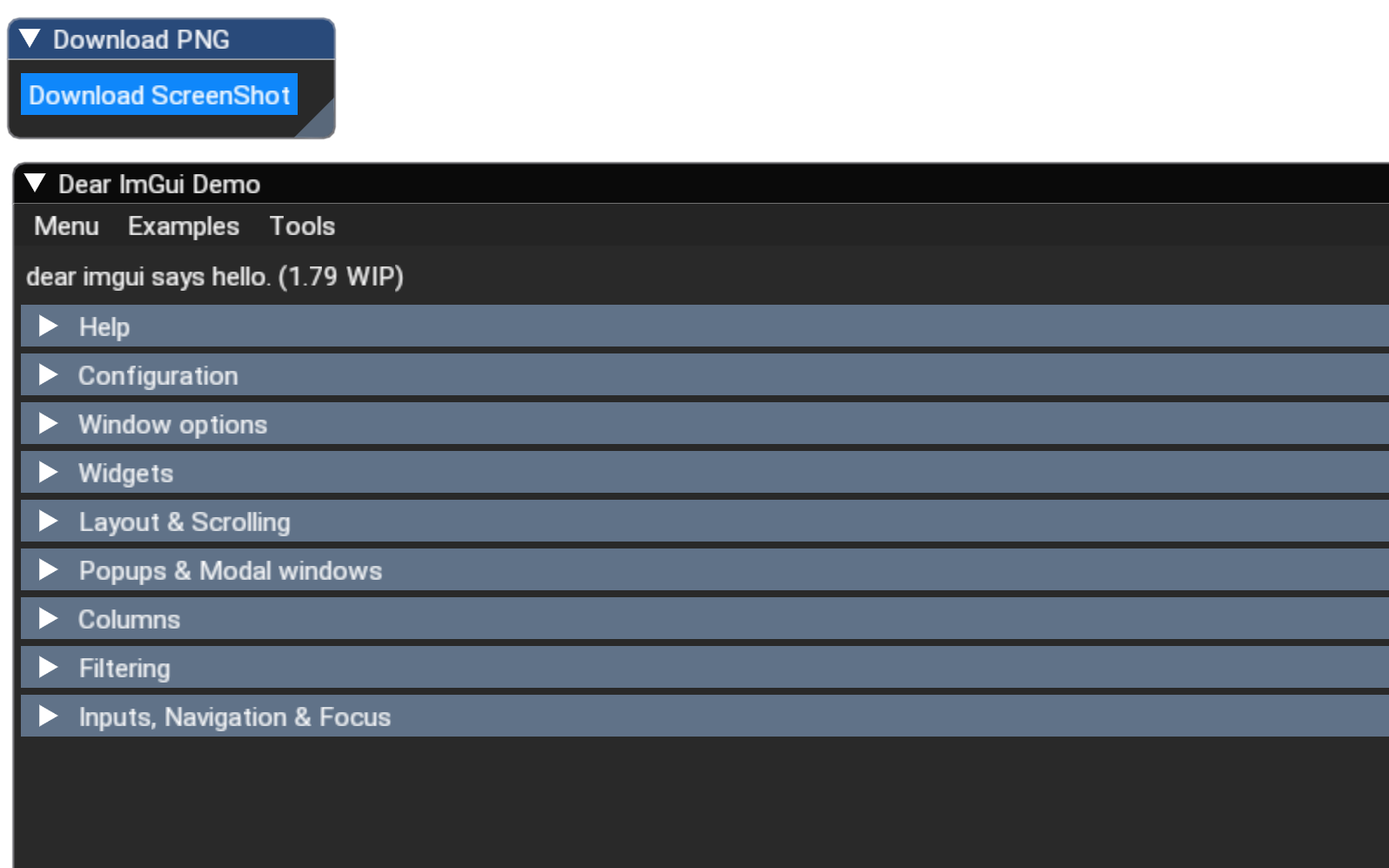 screen shot of window comes to only about 1/4th the io.DisplaySize and ...