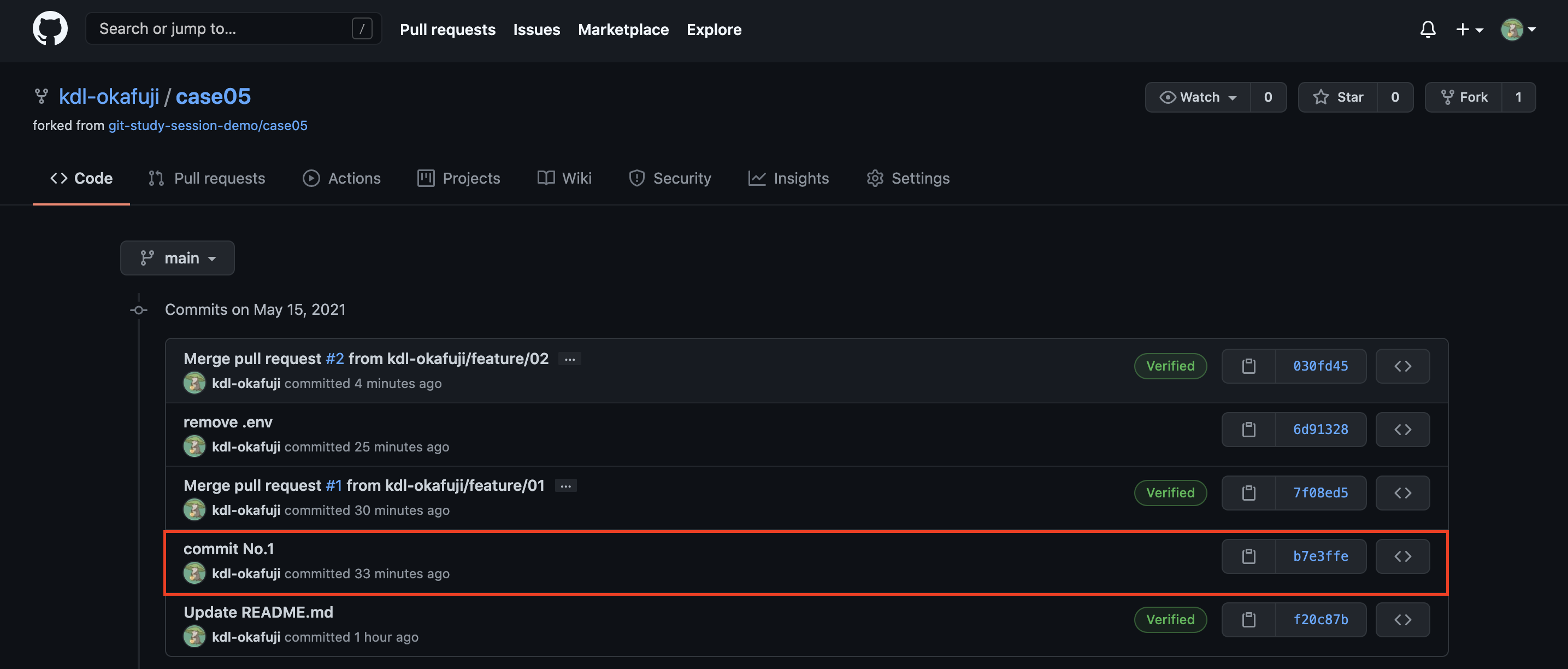 GitHub - git-study-session-demo/case05