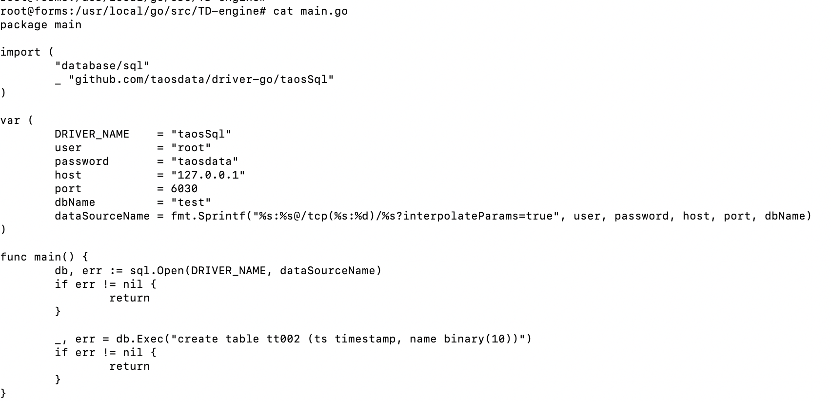 包引用循环 · Issue #3625 · taosdata/TDengine · GitHub