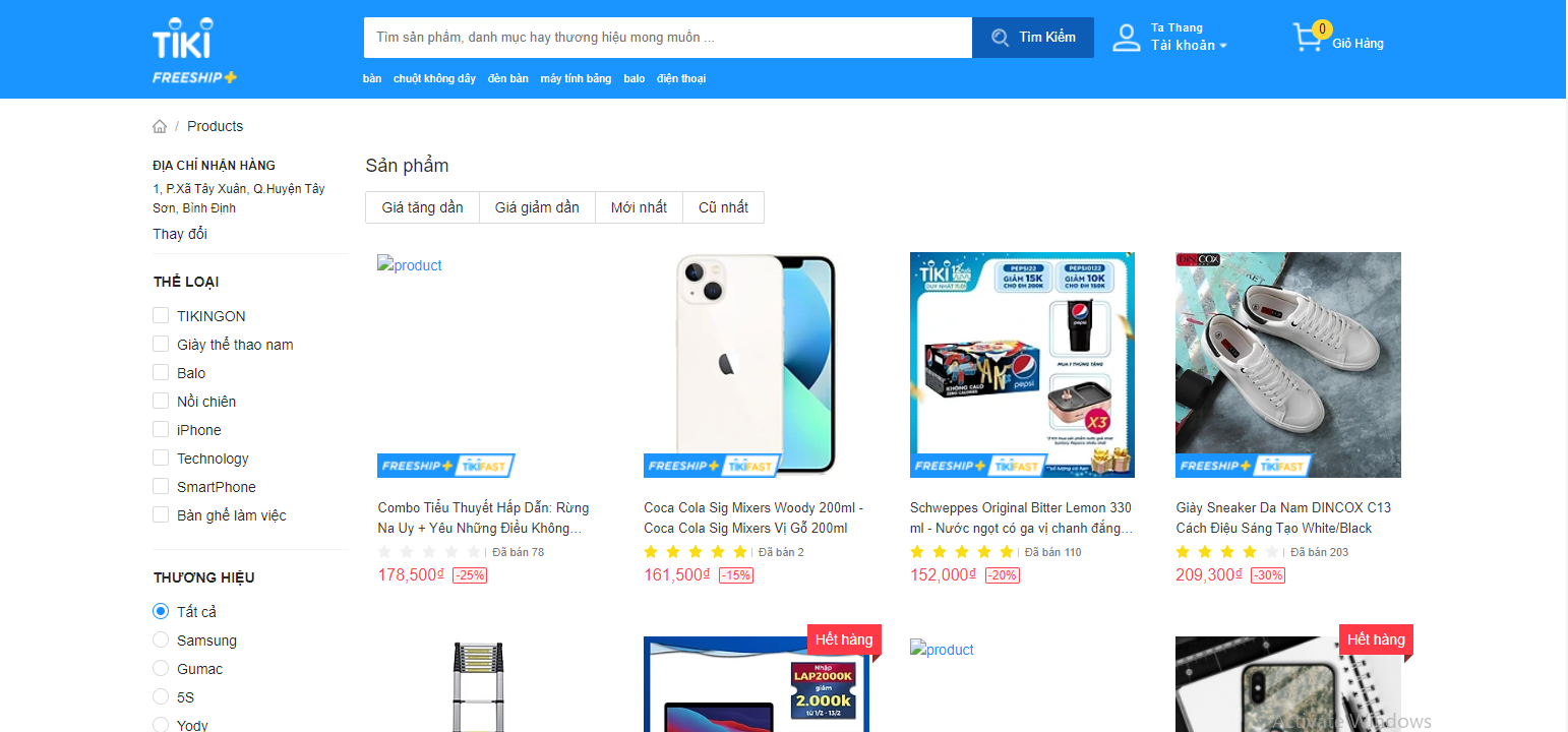 GitHub - huyphamtb/tiki-client