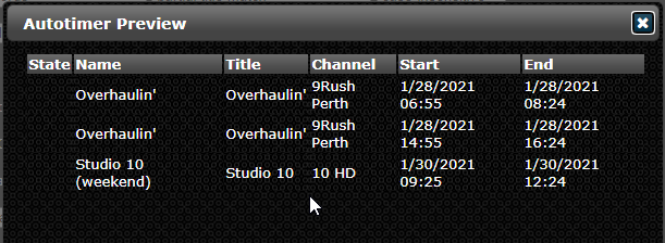 Modern - AutoTimer editor - wrong times shown for "Simulate" results · Issue #1219 ...