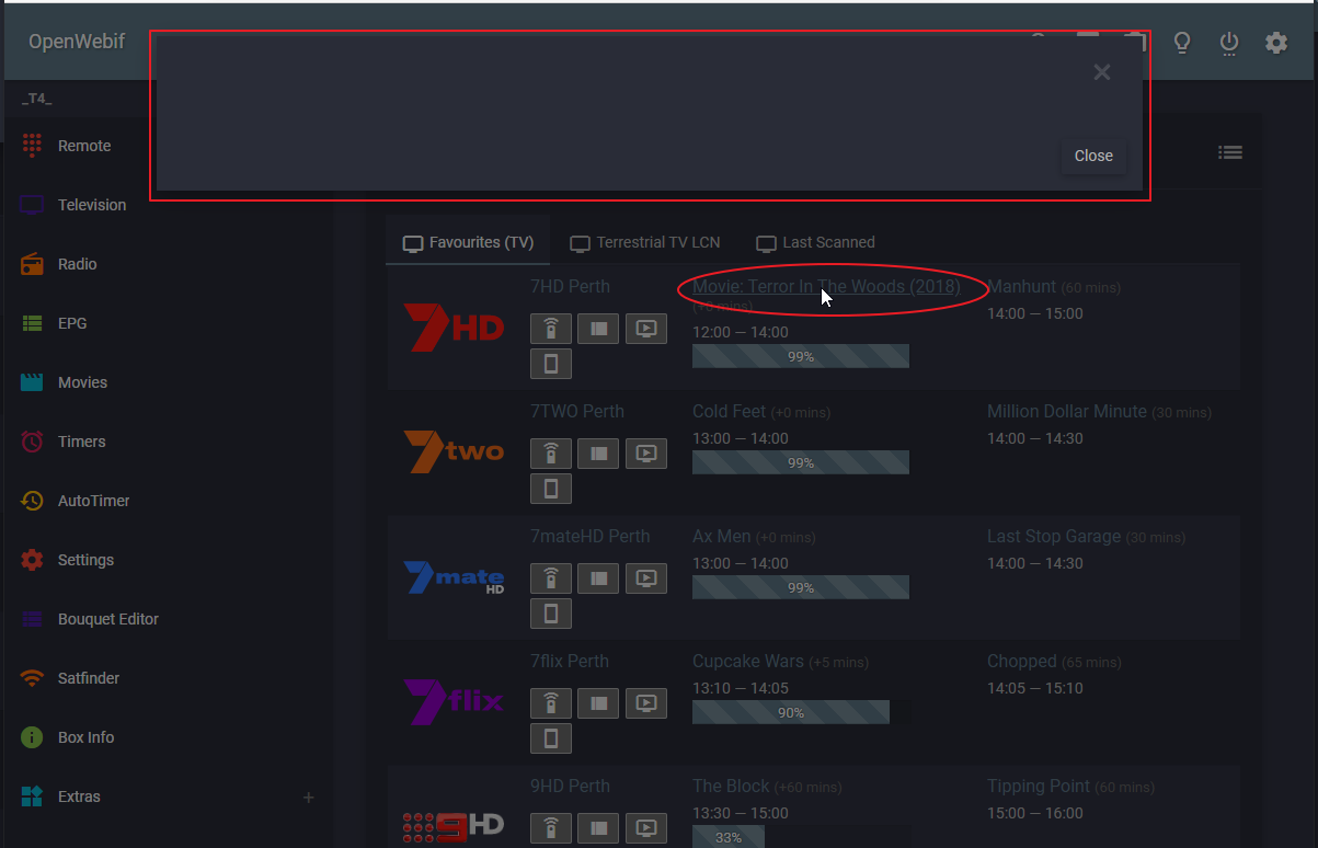 New design - EPG event info shows empty popup · Issue #1090 · E2OpenPlugins/e2openplugin ...